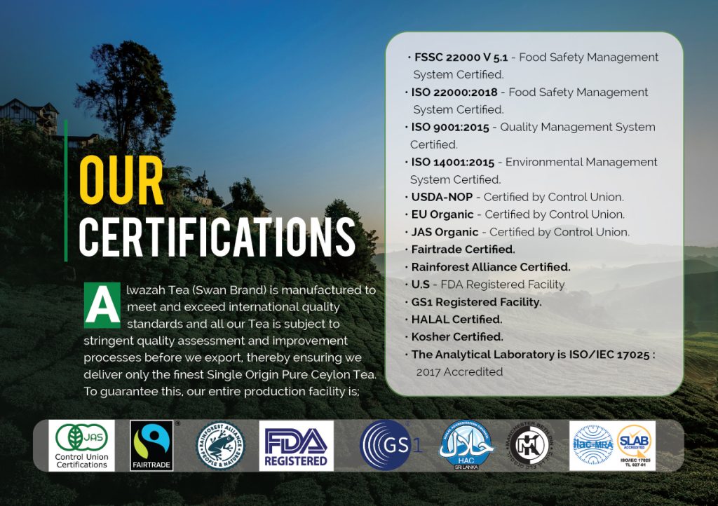 Our Certifications – Bazaz Group